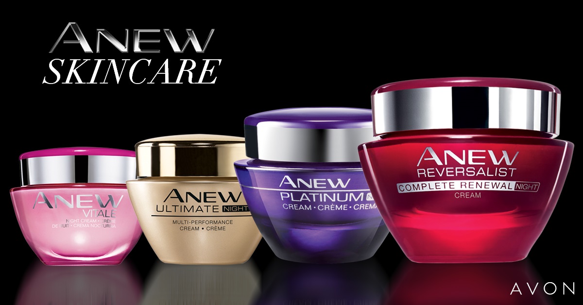 What's In The Avon Anew Range?
